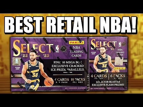 BEST RETAIL NBA BLASTERS & MEGAS!! | 2022-23 Panini Select Basketball Retail Review