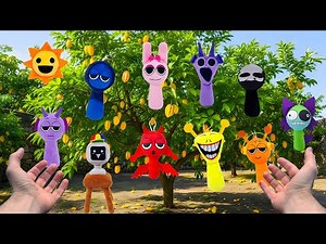 Why Are Sprunki Hanging Everywhere on This Starfruit Tree? So Weird!