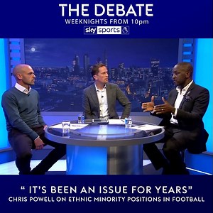 160K views · 458 reactions | WATCH: Does English football have the right structure in place for ethnic minorites in the game? Watch The Debate at 10pm tonight on Sky Sports Premier League. skysports.tv/GQM9Ei | Sky Sports | Facebook