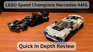 Watch Super Detailed F1 And Concept AMG Legos! on Amazon Live