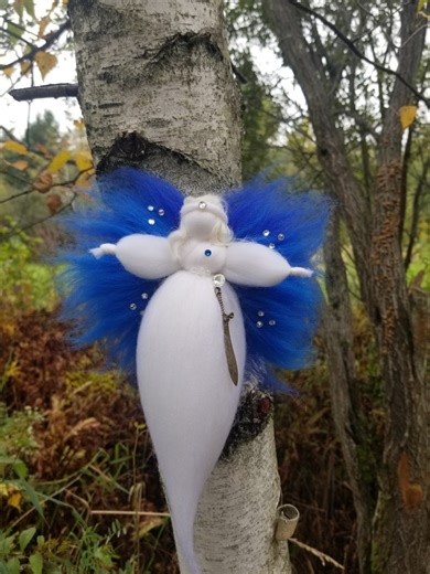 Needle Felted Merino Wool Archangel Michael, Waldorf Inspired Angels - Etsy UK