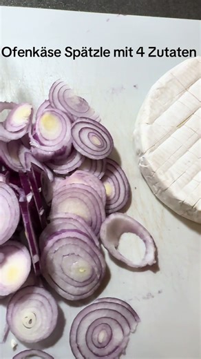 Ofenkäse Spätzleauflauf: Einfaches Rezept mit 4 Zutaten