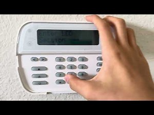 How to configure what the power LED does on the DSC WT5500 Keypad
