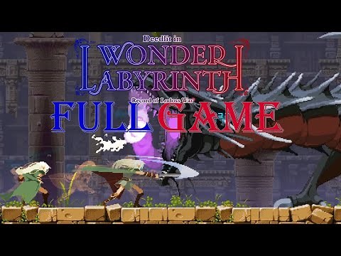 Record of Lodoss War-Deedlit in Wonder Labyrinth - Full Game Gameplay Walkthrough
