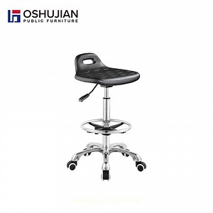 [Hot Item] Polyurethane Lab Adjustable Stool ESD Lab Chair with Stool