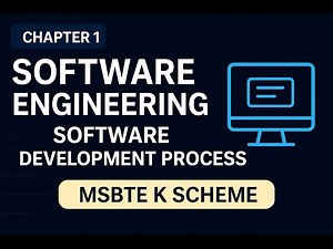 Software Engineering Chapter 1 Part 4 | MSBTE K Scheme | MSBTE Diploma| What is Software Engineering