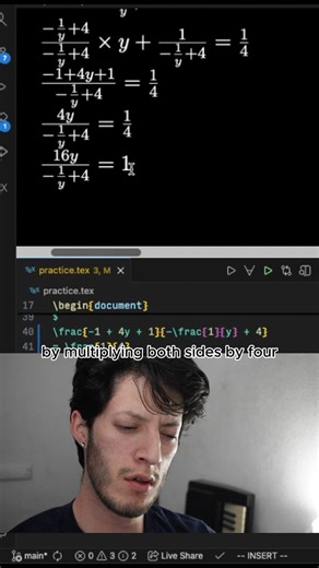 Reciprocal System of Equations