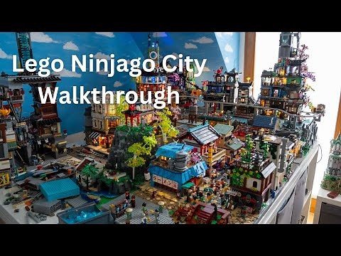 Lego Ninjago City Moc / full Walkthrough 🌃