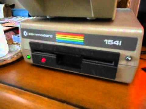 The Commodore 64 1541 Disk Drive Sings!