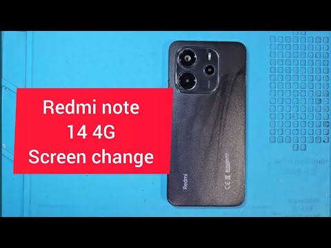 Redmi note 14 4G Screen replacement #redminote14series #24117rn76g #24117rn76o #24117rn76e