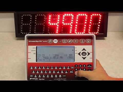 How To: Digistar 520 Scale Recalibration