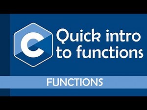 Quick introduction to functions