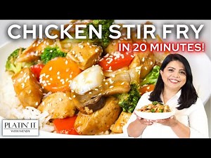 Super EASY Chicken Stir Fry in 20 MINUTES! | One Pot Chicken Stir Fry