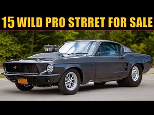 15 Wild & Powerful Pro Street Cars for Sale – Ultimate Custom Muscle!