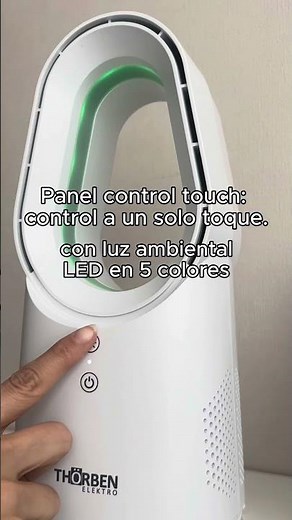 Ventilador Portátil Thor USB Bladeless Led Fan