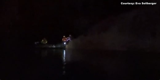 Crews rescue person stranded on island in Winooski River