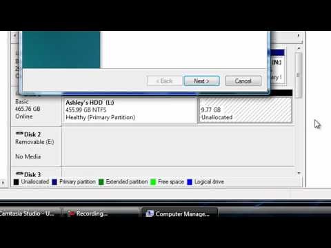 Create/Delete partitions without re-installing Windows