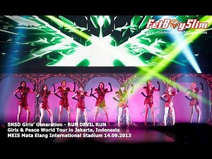SNSD GIRLS' GENERATION - RUN DEVIL RUN live in Jakarta, Indonesia 2013