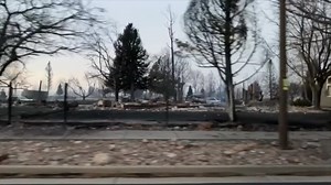 We're getting our first look at the damage from the Marshall Fire as the sun rises. This is near Washington and McCaslin in Louisville. Live updates: https://bit.ly/3HqRWBG | Denver7