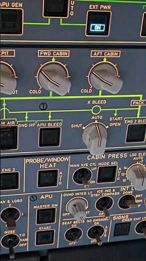 HOW TO START AN AIRBUS A320 APU!