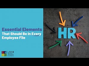 Must-Haves for Your Employee File Checklists | Law 4 Small Business