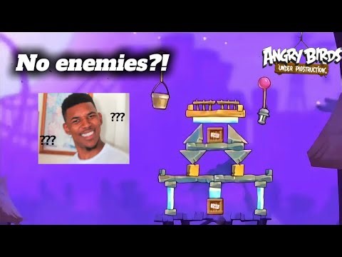 The weirdest glitch… (Angry Birds Underpigstruction)