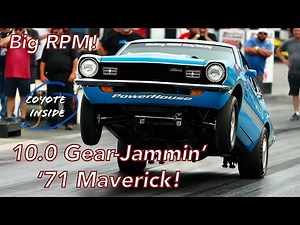 Mega-RPM '71 Maverick Stick-Shift Screamer | Coyote-Swapped NMRA Ford Factory Stocker