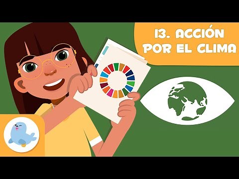 Acción por el clima ☀️ ODS 13 🌡️ Objetivos de desarrollo sostenible para niños