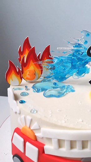 Izomalt Fireman Cake Tutorial | Kula z Izomalt