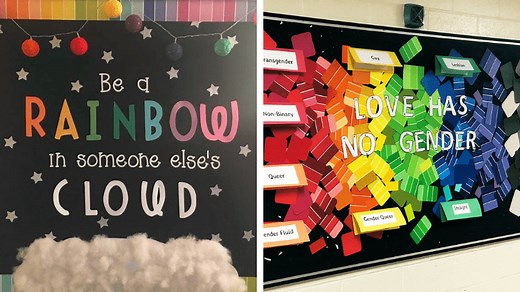 30 Rainbow Bulletin Boards To Celebrate Pride Month and Beyond