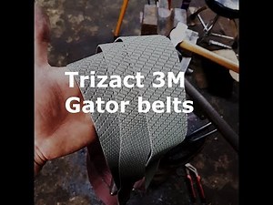 3M Trizact Gator Belts for knife making