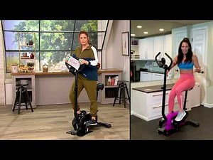 FITNATION Seated/Standing Compact Elliptical on QVC