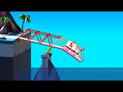 Springs Are AMAZING in Poly Bridge 2