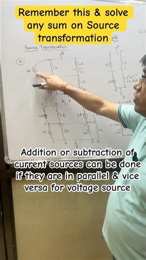 Source Transformation Super Trick 🔥 Solve Any Problem! #electricalengineering