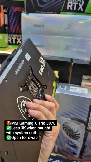 1.8K views | 13,500php only, when bought with system unit 16,600php sale price ✅Swap/Trade sa old GPUs ✅Store warranty, unli testing ✅Nationwide shipping ✅Credit card installment #pcgilmore #tiktokshop #GPU #rtx #gamingpc #laptop | PC Gilmore | Facebook