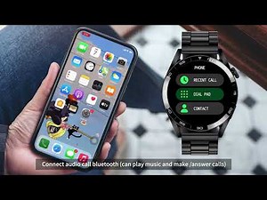 How to use LIGE BW329 smartwatch with install software and connect bluetooth 2022?
