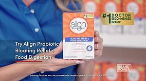 Align Probiotic Bloating Relief + Food Digestion TV Spot, 'Brand Power: How You Feel'