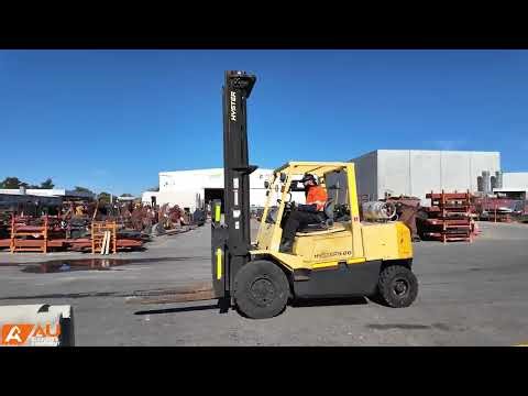 2004 HYSTER H5.00DX 5 TONNE LPG FORKLIFT