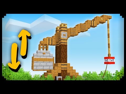✔ How to Make a Working Trebuchet in Minecraft