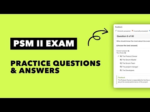 2025 PSM II Practice Questions by ScrumPrep