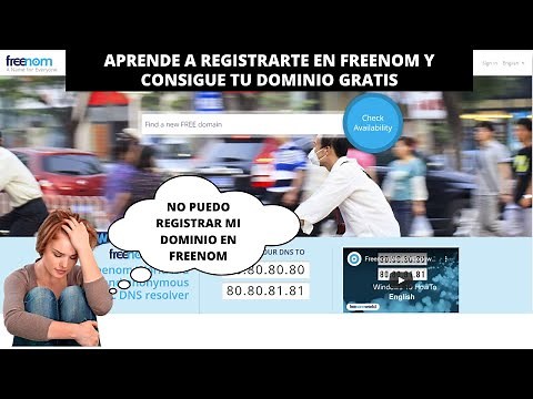 Como registrarse en Freenom 2023 y obtener dominio gratuito ✅✅