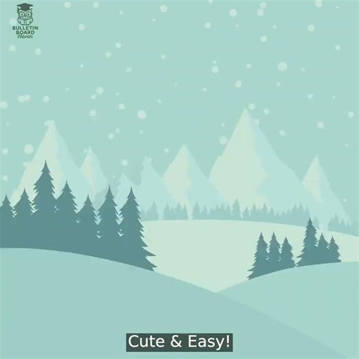 Winter Health Bulletin Board Kit for Schools