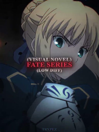 Fate Visual Novel Vs Anime