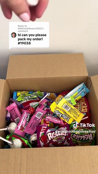 International Candy Orders: Packing Treats with Care