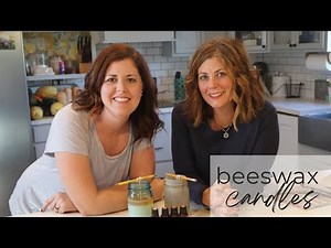 Simple Beeswax Candles Using Essential Oils