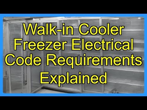 Walk-in Cooler Freezer Electrical Code Requirements Explained