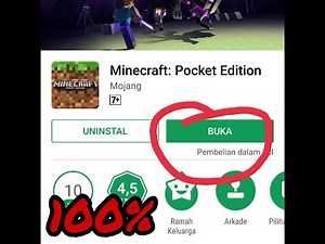 TUTORIAL Download Minecraft Terbaru di PLAYSTORE 100% BERHASIL !!
