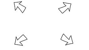 Animated Arrows. Zoom Motion Effect Stock Video - Video of motion, drawn: 240379451