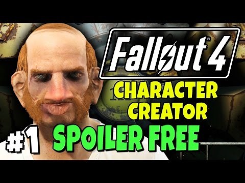 Fallout 4 - Character Creator - Robert The Ginger #1 "No Vault 111 Spoilers!"