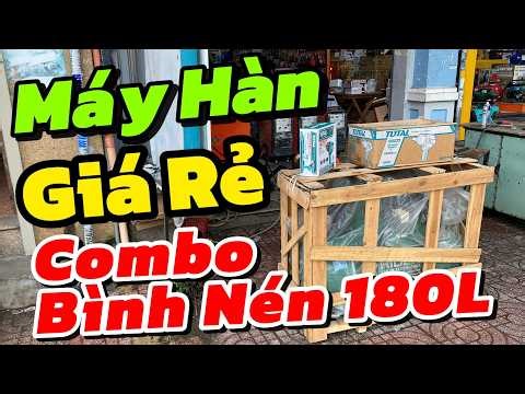 👉👉Riden 180L Air Compressor -- Total TAT41112 Pneumatic Impact Wrench -- NBC 350Pro Hitbox MIG We...